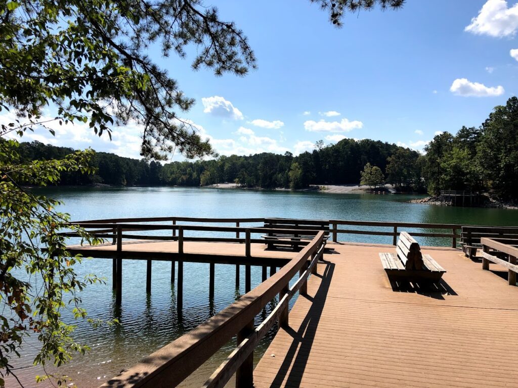Lake Lanier Buford Dam Fishing Pier, Buford, Lake Lanier, Georgia | RED ...